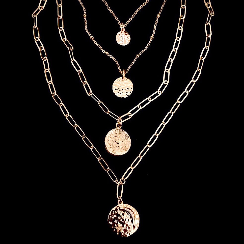 New! Shiny Ancient Shekel on Paperclip Link Chain - Shop Jewelry Now ...