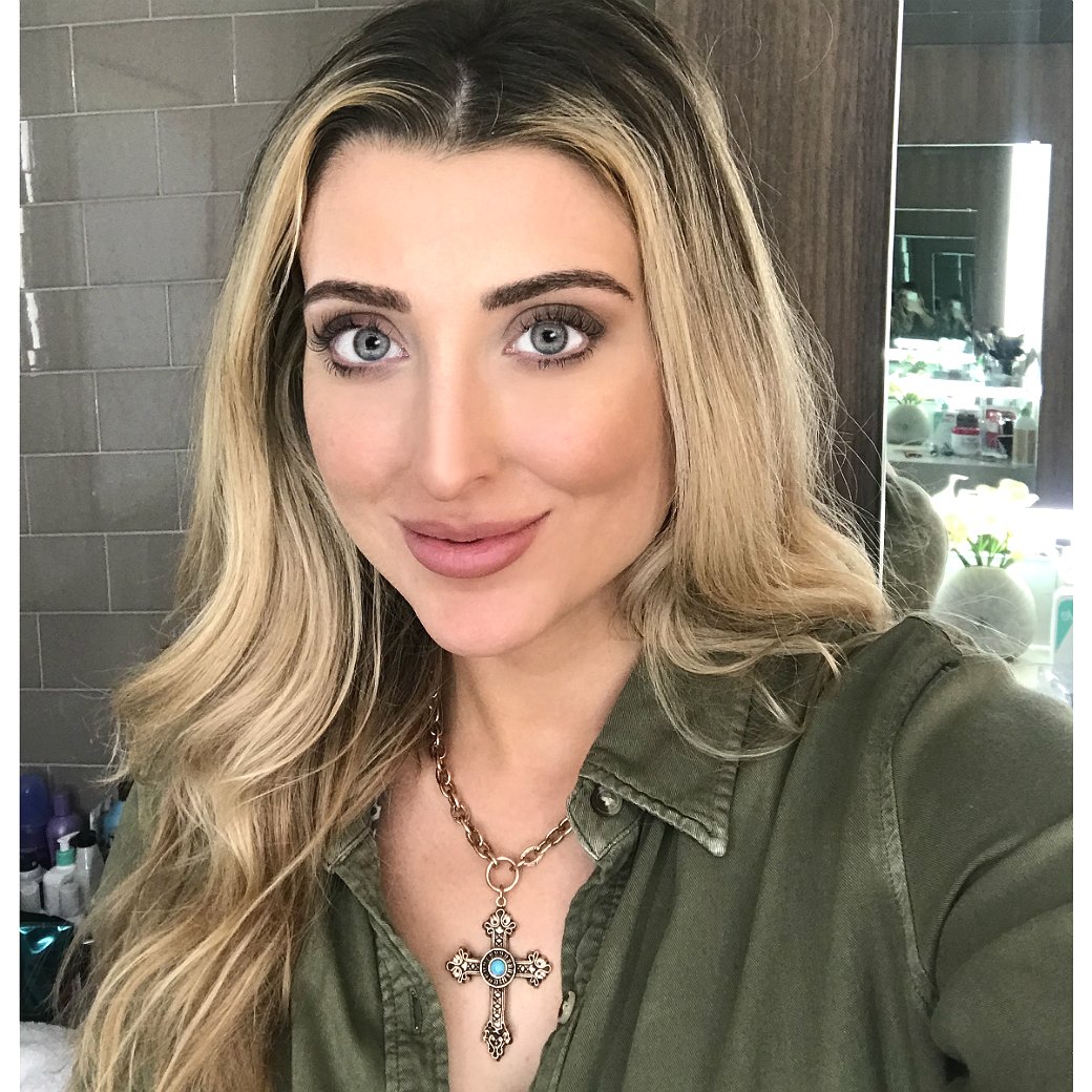 Anastasia Christian Inspirational Gemstone Large Cross Necklace, Shop ...