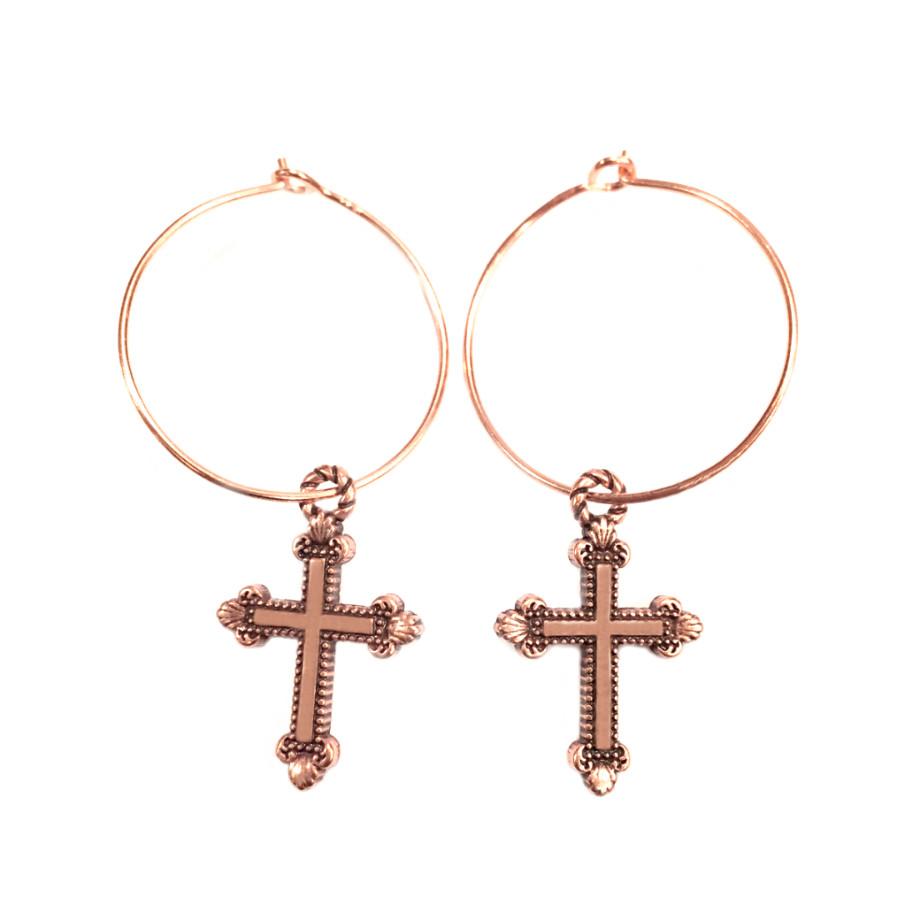 Inspirational Christian French Theme Earrings. Sterling Wires. Shop ...